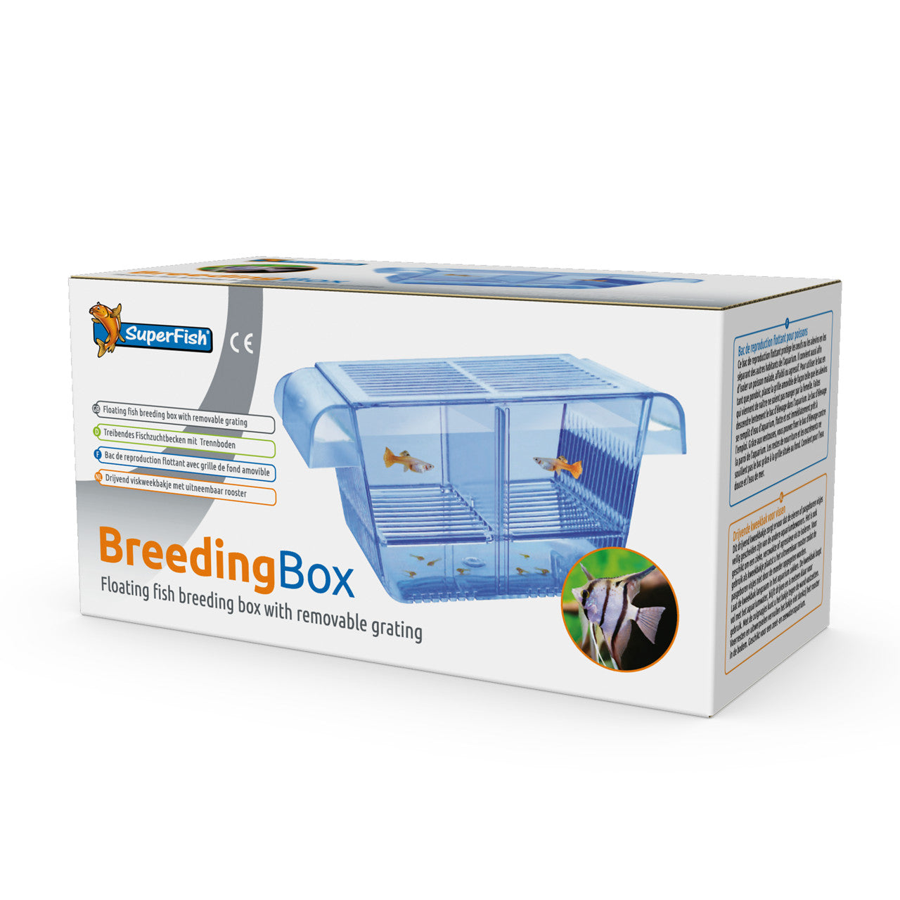 Fish Breeder Box Baby Fish Tank 5" Fish Breeding Box - Clear Nursery ...